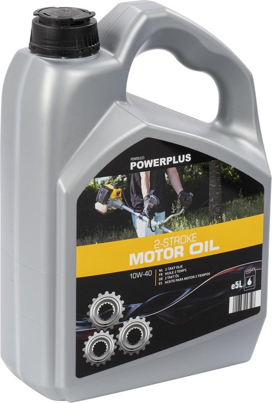 Powerplus - POWOIL025 - 2-takt olie - 5l | bol