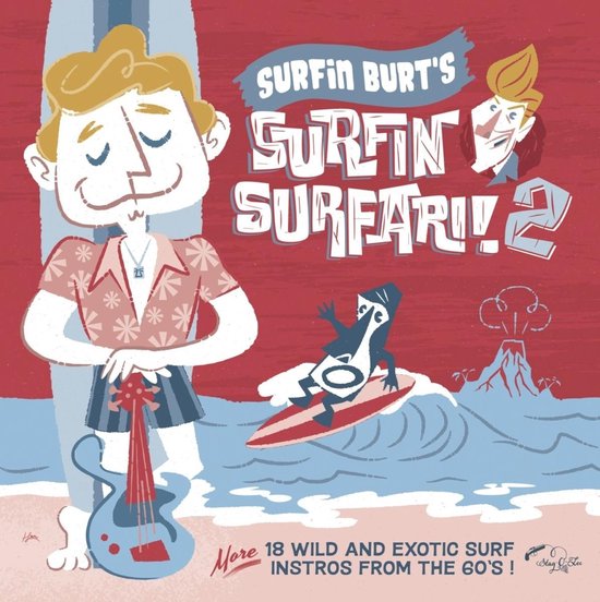 Various Artists - Surfin Burt's Surfin Surfari! 02 (LP) (Coloured Vinyl ...