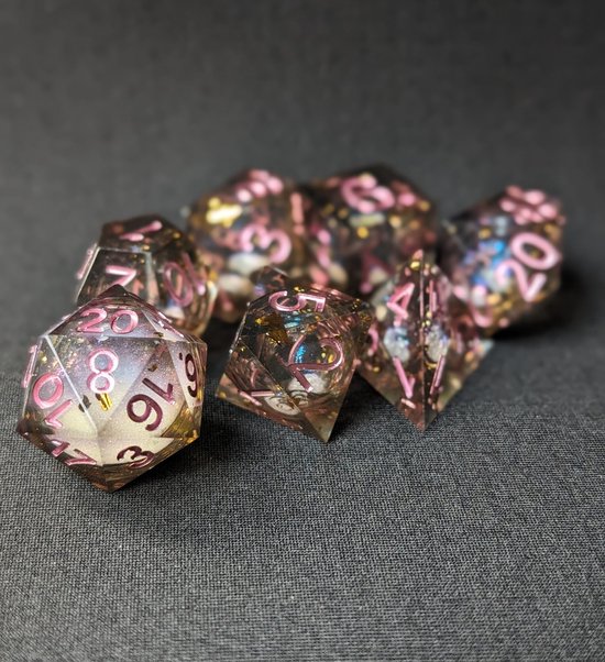 Celestial Blossom DnD Dice - Dungeons & Dragons - Dice Set | bol