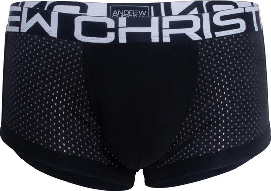Andrew Christian SHOW-IT® Sports Mesh Boxer Electric Blue/White - MAAT ...