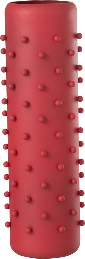 J-line - Vaas Cactus Ijzer Roze - 16x16x46cm | bol
