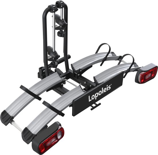 Lopoleis® Fietsdrager, Inklapbaar, Trekhaak, kantelbaar – fietsdrager ...