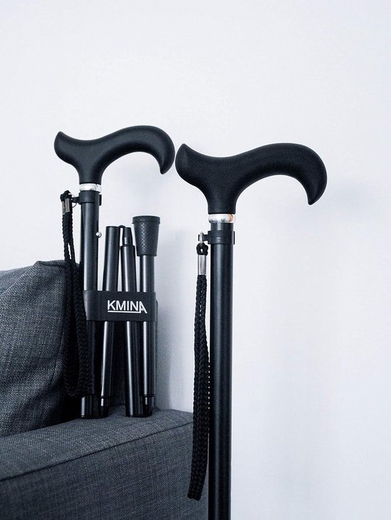 Canne de marche Pliable Ajustable pour Personnes âgées et Seniors ...