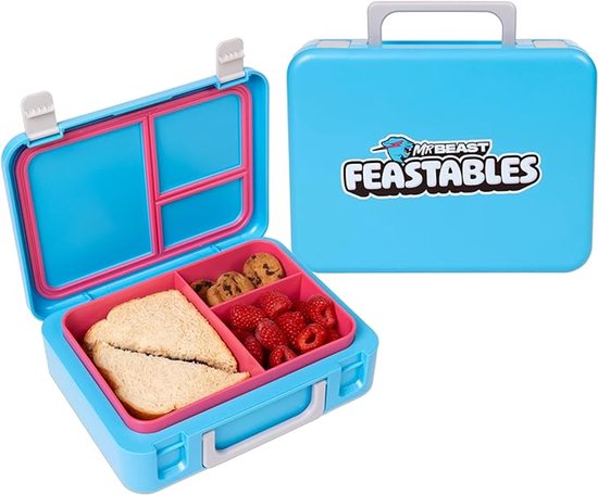 MrBeast Feastables Lunchbox - Stevige broodtrommel met handige ...