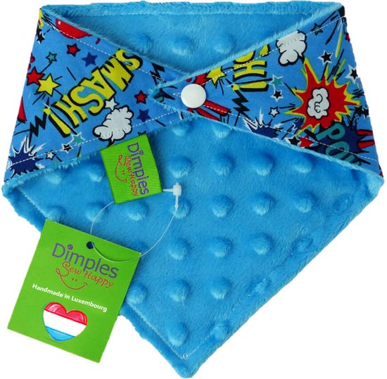 Superhero Comic Dog Bandana Gift - DIMPLES hondensjaal hondenbandana ...