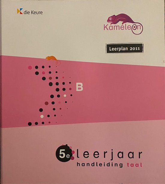 Kameleon Handleiding Taal B 5e leerjaar (thema 5-9) | 6152931258259 | Boeken | bol