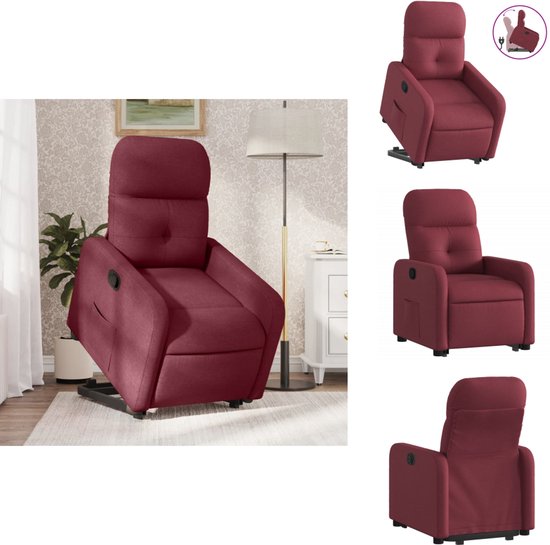 vidaXL Sta-op Verstelbare Fauteuil - Sta-op Verstelbare Fauteuils ...