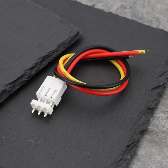 5x JST-XH 3-Pin Connector Pitch 3.96mm met Connectoren voor Batterij ...