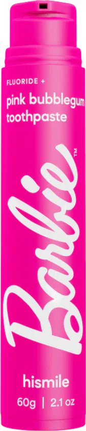 Hismile - Barbie Pink Bubblegum Toothpaste - 60 g | bol