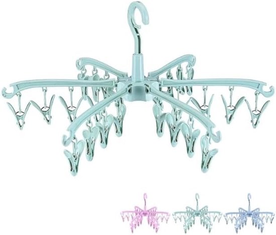 Droogrek Klein - Opvouwbaar en Winddicht - 1 stuk - Groen - Duurzaam | bol