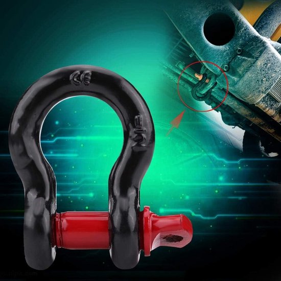 D-ring Heavy Duty Gegalvaniseerde Shackles voor Voertuigherstel Slepen ...