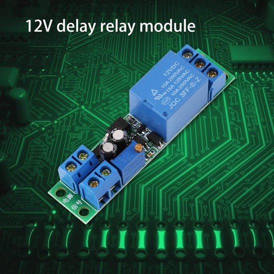 Timer Delay Relay Switch Module Board 0-25 Seconds Adjustable Timer Relay Module -... | bol