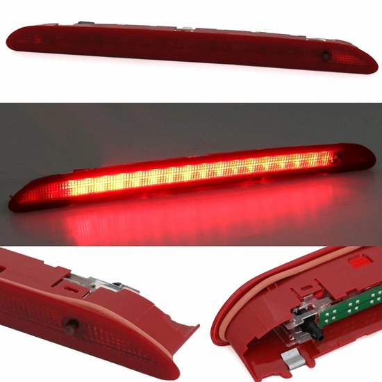 LED remlicht voor Volkswagen Golf 6 / 7 Plus Polo 6R - 3e remlicht ...