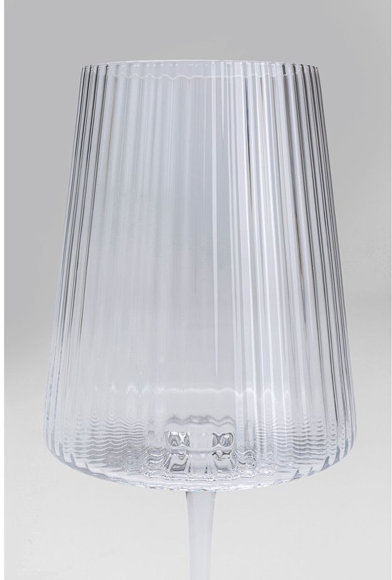 Verres à vin Riffle (6/set) Kare Design | bol