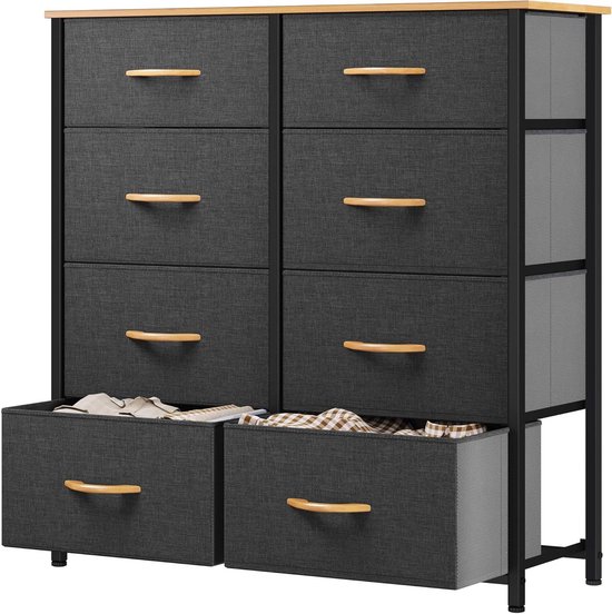 8-Drawer Fabric Storage Cabinet for Bedroom Living Room Closet with ...