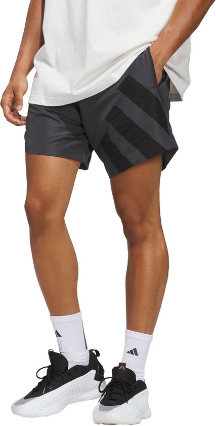 adidas Performance Anthony Edwards Foundation Short - Heren - Grijs- S ...