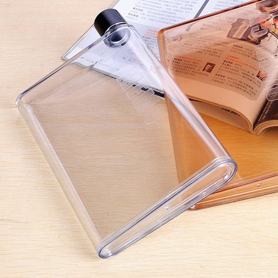 Platte waterfles voor handtas - lekvrij en slank design voor outdoor ...