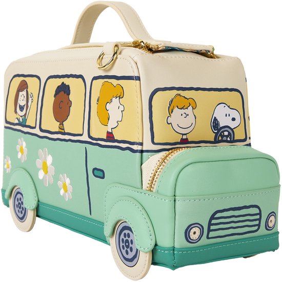 Loungefly Crossbody Bag Peanuts Snoopy Road Trip Bus | bol