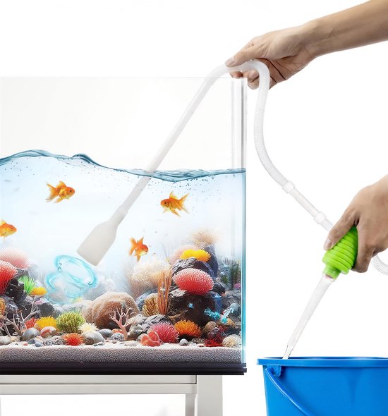 Stretton Luigi's Sifon - Voor aquarium & vis - Handmatige sifonpomp ...