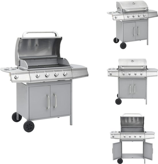 vidaXL Gas Barbecue - Gas Barbecues - Gas Bbq - Gas Bbq - Gasbarbecue 4 ...