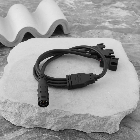 DC 5.5x2.1mm Plug naar PC Fan Adapter Kabel - 3-Pin & 4-Pin - 12V ...