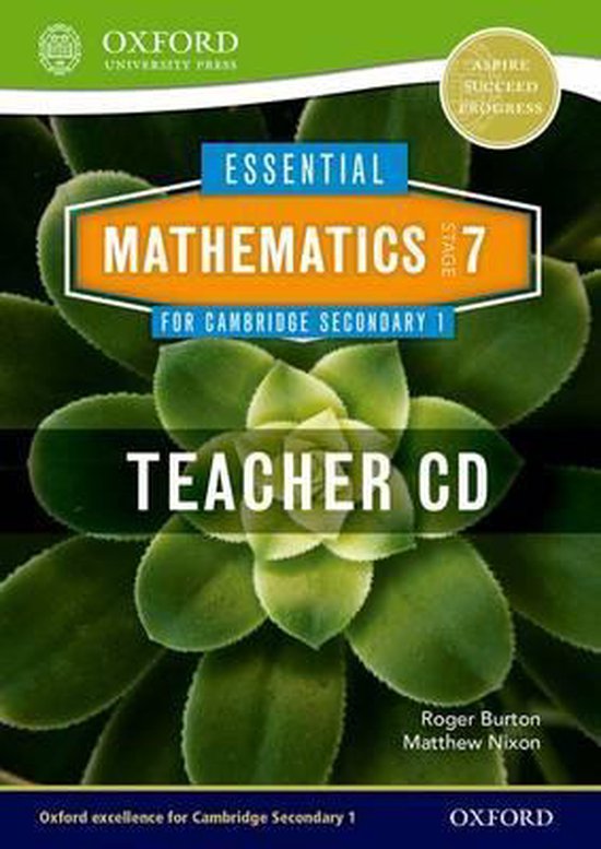 Essential Mathematics for Cambridge Lower Secondary Stage 7 Teacher CD ...