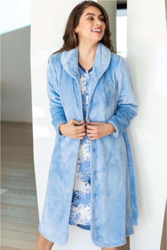 Barandi Monica Badjas Mon-32 Licht Blauw - maat XXL | bol