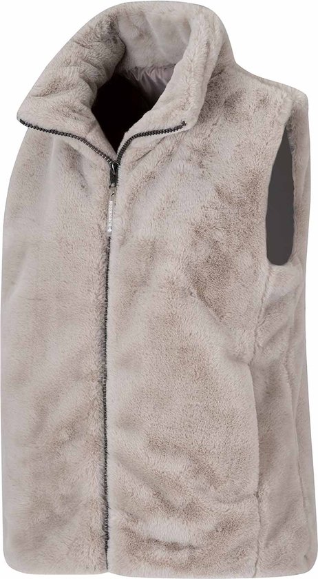 BJØRNSON Riga Bont Bodywarmer Dames - Nepbont - Winddicht - Maat 46 ...
