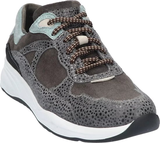 6283 Grijs taupe mint sneaker K (Maat - 5, Kleur - Grijs) | bol.com