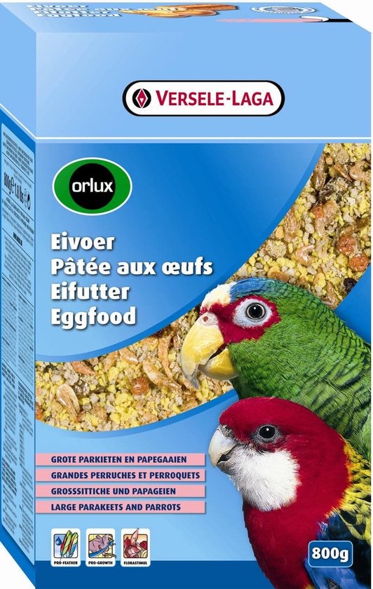 Gold Crumble Grote Parkieten En Papegaaien 800 g - Eivoer voor vogels - Vogelvoer -... | bol
