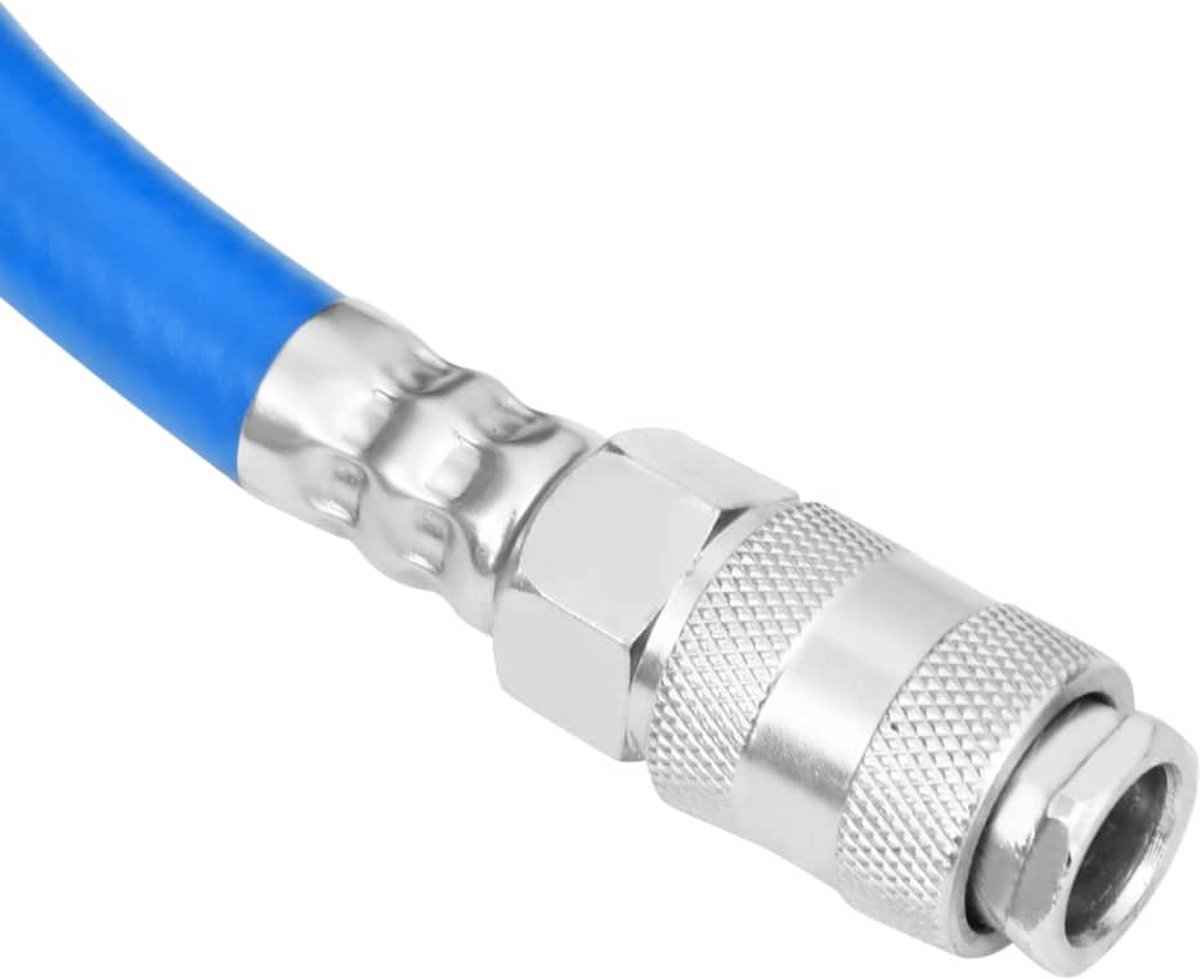 vidaXL Luchtslang 10 m PVC blauw | bol.com