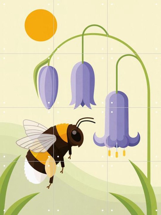 IXXI Tuinhommel, Elke Uijtewaal - 60 x 80 cm - Gratis ophangtool ...