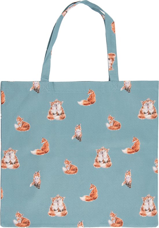 Wrendale Opvouwtas Bright Eyed And Bushy Tailed Foldable Shopper 7554