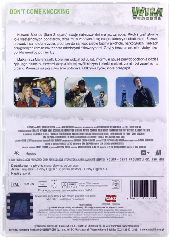 Don't Come Knocking [DVD] (Dvd), Jessica Lange | Dvd's | bol