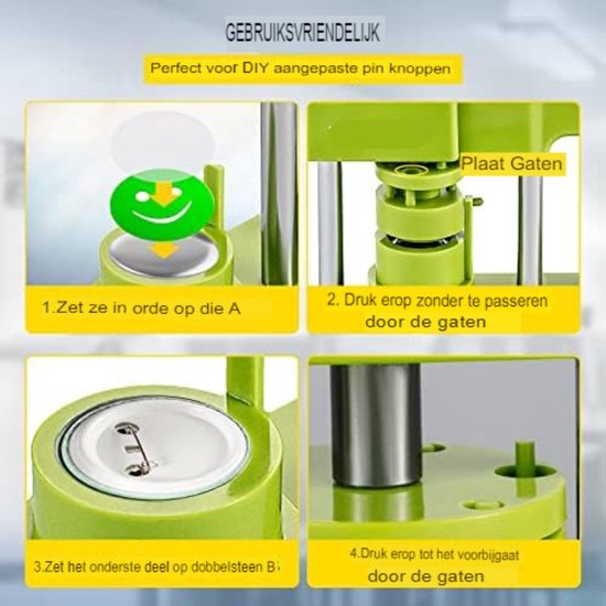 Buttonmachine - Buttons Maken - Badge Maker | bol.com