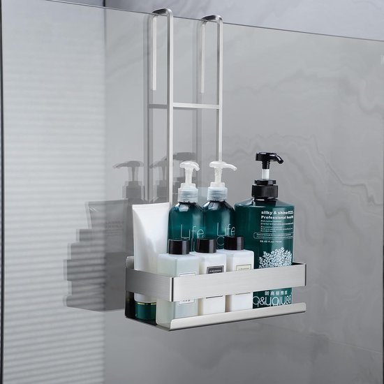 Douchemand om op te hangen, roestvrijstalen doucheplank om op te hangen ...