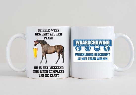 2 Grappige Werk Mokken - collega | bol