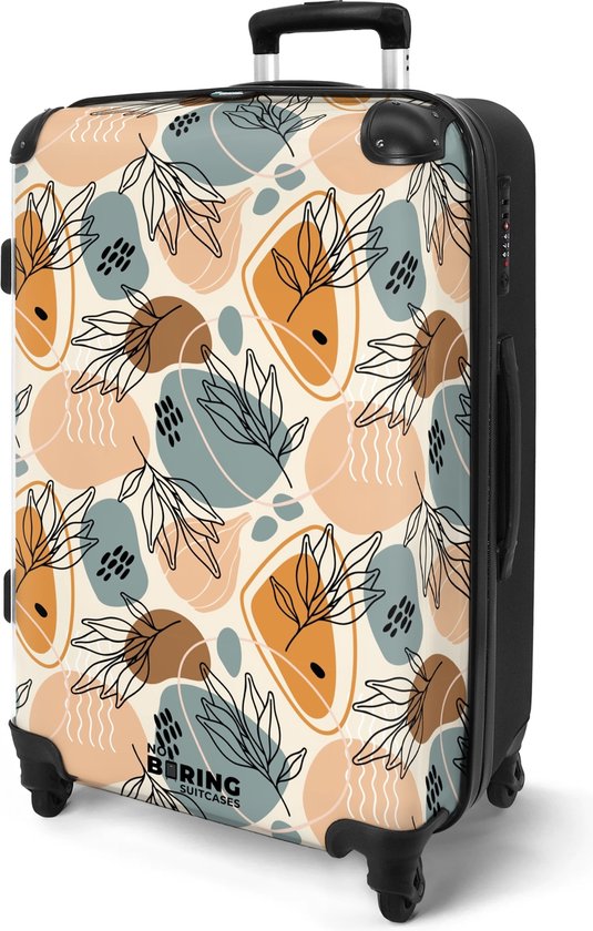 NoBoringSuitcases.com® - Koffer groot - Rolkoffer lichtgewicht dames ...