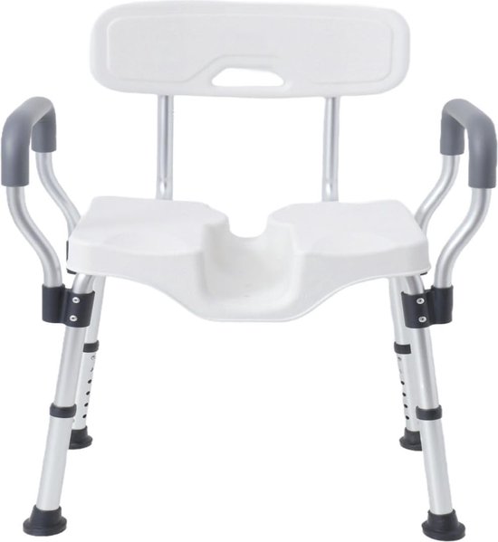 Extra brede douchestoel voor ouderen en gehandicapten - U-vormige ...