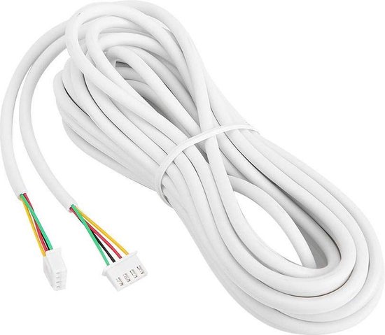 Deurintercom kabel - 4-aderig - 25 meter - Video-intercomsysteem | bol