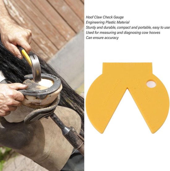 Hoef Klauw Proofing Gauge - Engineering Plastic Meting Diagnose - Vee ...