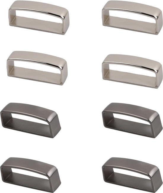 Goodivery ® Brede Set van 8 Riemgespen en Riemlussen voor Herstel en ...