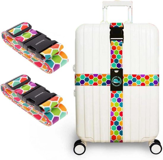 Verstelbare Cross Koffer Riem - Nylon Verpakking Riem - Reizen ...