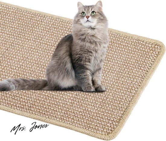 Mrs. Jones Sisal Krabmat voor Katten Natuurlijk Anti-slip Slijtvast ...