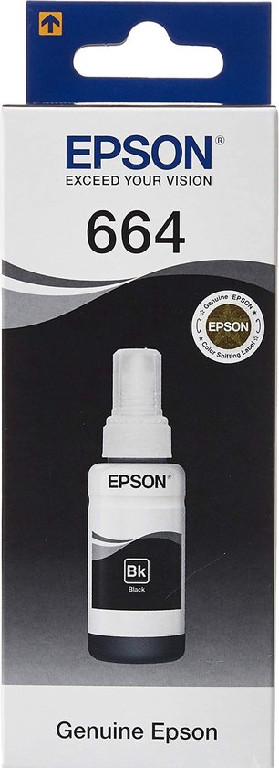 Original Ink Cartridge Epson T6641 Black | bol