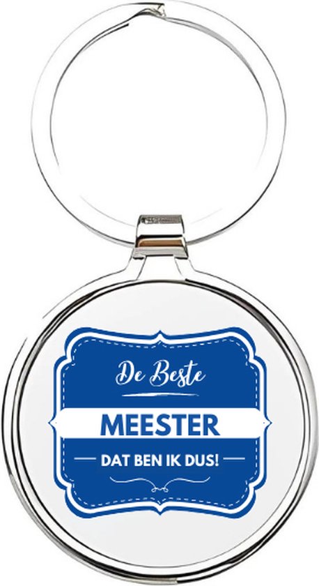 Akyol - de beste meester, dat ben ik dus Sleutelhanger - Meester - meesters - leraar -... | bol