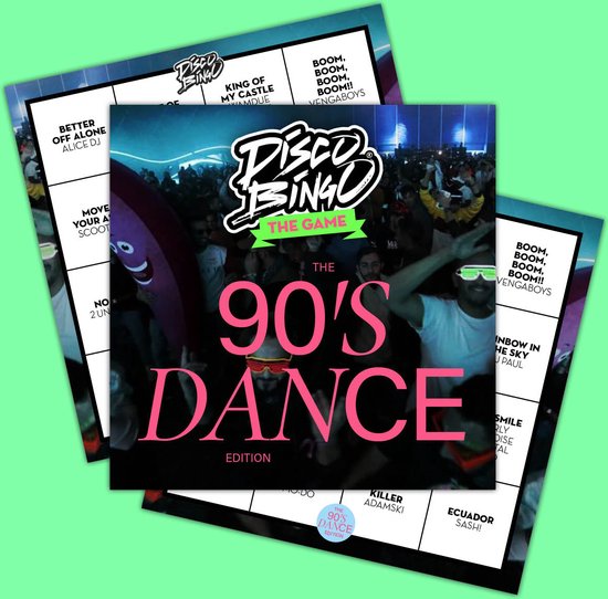 Disco Bingo The 90s Dance Edition | Games | bol