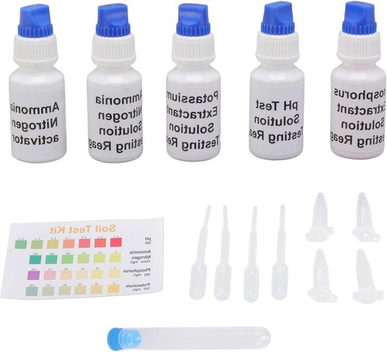 Content Voor Fosfor Meststof - Bodem Test Kit Met Vloeibare Stikstof ...