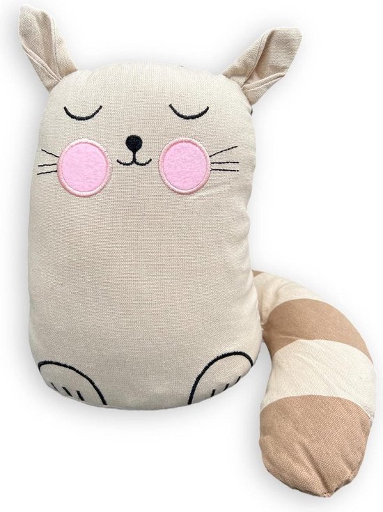 Stof pluche deurstopper deurbuffer stijlvolle decoratie 1 kg zwaar ...