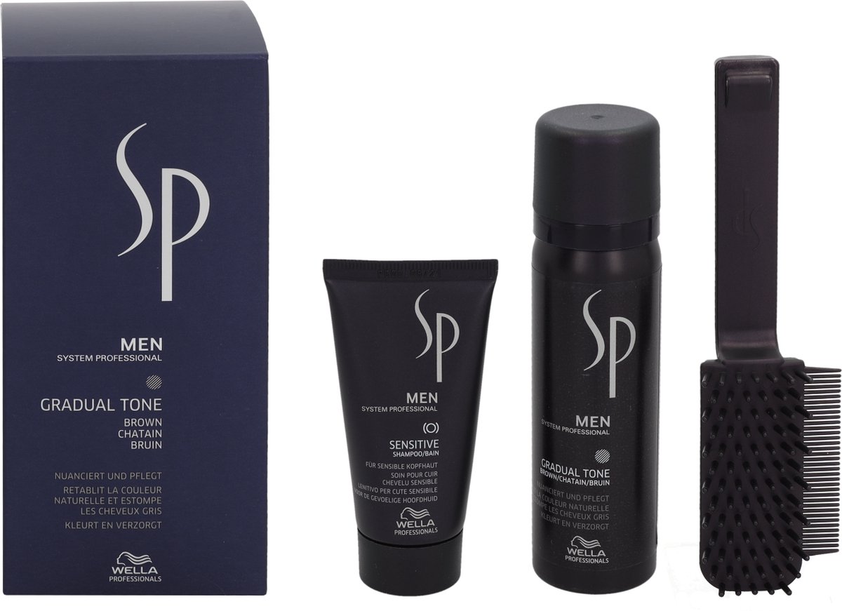 Men Gradual Tone Bruin - 60+30ml | bol.com